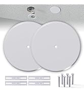 Wuno Shop 7 Inch Cleanout Cover Plate, Round Cleanout Plug Access Hole ...