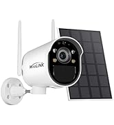 Amazon.com : WOOLINK 2PCS 4MP Solar Security Cameras Wireless Outdoor ...