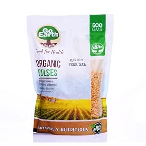 Go Earth Organic Tuar Dal 500gm : Amazon.in: Grocery & Gourmet Foods