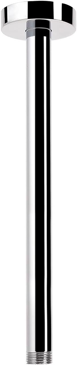 HarJue Ceiling Mounted Shower Arm, Rain Shower Extension Arm with ...