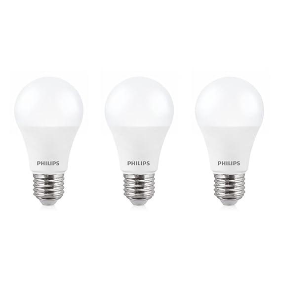 Buy Philips 12W e27 LED Cool Day Light Bulb, Pack of 3 Online at Low ...
