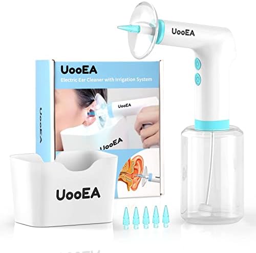 Amazon.com: KAUGIC Water Powered Ear Cleaner, Electric Ear Wax Removal ...