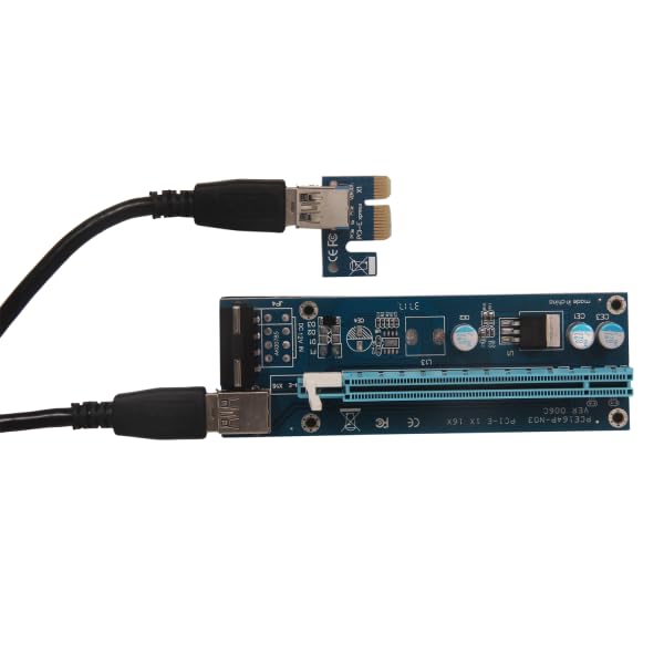 Amazon.in: Buy EIRATEK PCI-E Extender Riser Card x1 to x16 USB 3.0 (4 ...