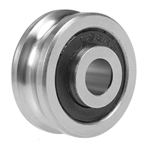 SG66 U-Groove Track Guide Bearing 6x22x10mm Pulley Wheel Bearings for ...