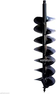 Amazon.com: ARC-POWER 8" x 3ft Drill Bit for Post Hole Digger Gas ...