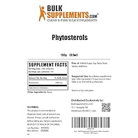 Buy BulkSupplements Pure Beta Sitosterol (Plant Sterol) Powder (100 ...