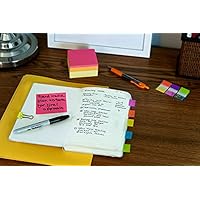 Post-it Notes Cube, 1 7/8 x 1 7/8-Inches, Bright Colors, 400-Sheets ...