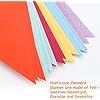 Amazon.com: Outus 6 Sets Rainbow Pennant Banner Flags Garland ...