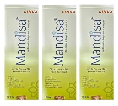 Alpenia Mandisa Foam Face Wash - Best Paraben Free Face Wash(Pack of 3 ...