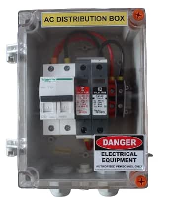 AC Distribution Box 1 in 1 out With SPD and MCB : Amazon.in: Home ...