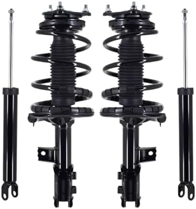 Amazon.com: PM Auto Set of 4 Front Quick Complete Strut-Coil Spring ...