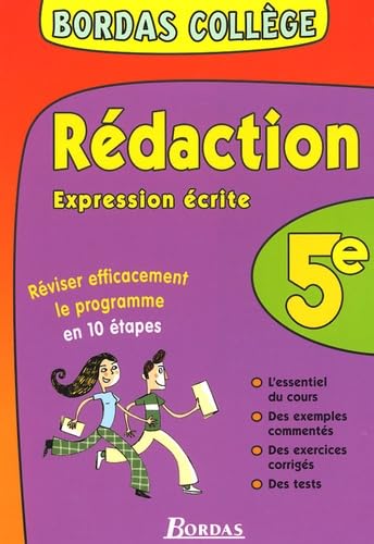 Amazon.in: Buy Rédaction Expression écrite 5e (Bordas collège) Book ...