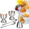 Amazon.com: Xicennego Egg Cracker Topper Set of 5 - Includes 2 Egg Cups ...