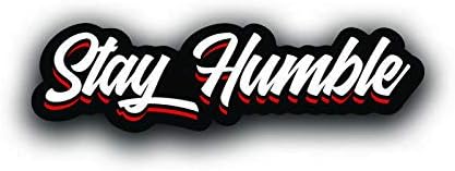 Amazon.com - Stay Humble USA Car Sticker Decal, Truck, Windshield ...