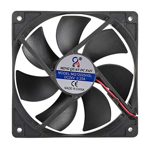 Amazon.com: Beautyrankle MQ12025HSL MING-Quan DC24V 120mm Cooling Fan ...