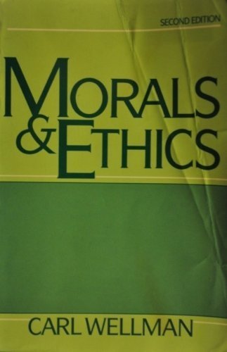 Amazon.com: Morals and Ethics: 9780136007197: Wellman, Carl: Books