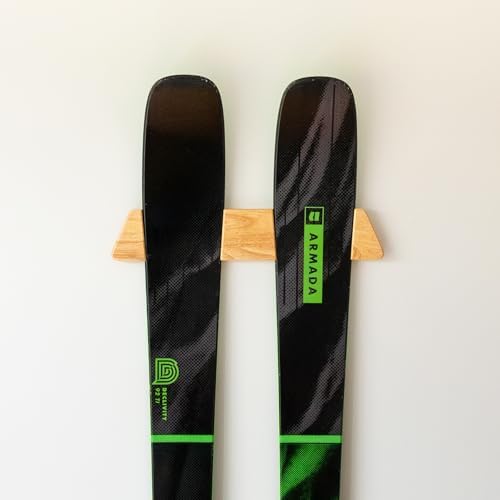 Amazon.com: Hang 11 Ski Wall Mount - Ski Display Wall Mount, Minimalist ...