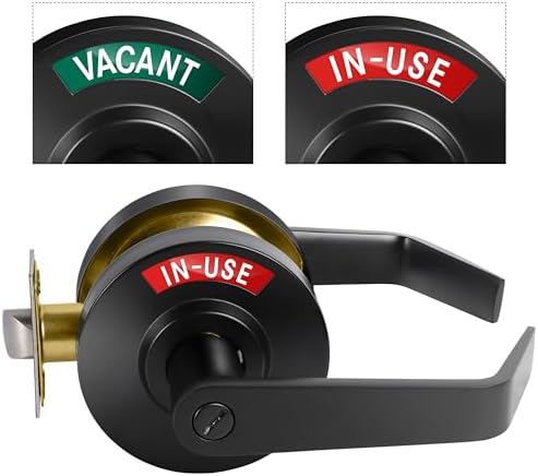 Bathroom Privacy Indicator Handle Lock, Vacant Occupied Bathroom Lock ...