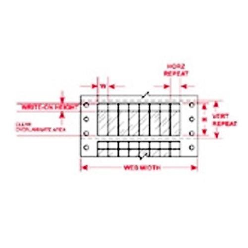 Amazon.com: Brady DAT-54-642-10 Label, Self-Extinguishing Tedlar, Clear ...