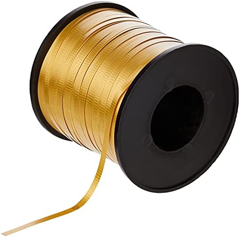 Amazon.com: Gold Curling Ribbon - 500 Yards : Arts, Crafts & Sewing