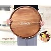 Amazon.com: Extra Large Round Serving Tray, 20INCH, Heavy Duty Acacia ...