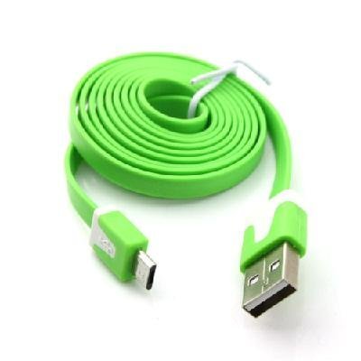 Amazon.com: AT&T LG B470 Flip Phone Green 6 Ft. Flat Wire Micro USB ...