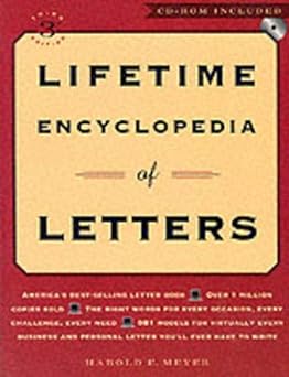 Lifetime Encyclopedia Of Letters, Third Edition, With Cd-Rom: Meyer ...