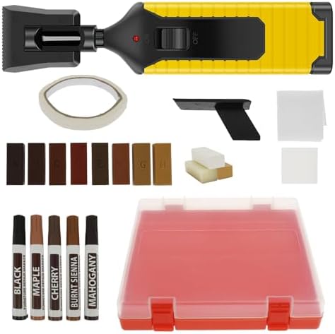 Amazon.com: Laminate Floor Repair Kit with Heat Pen, 11 Color Wood ...