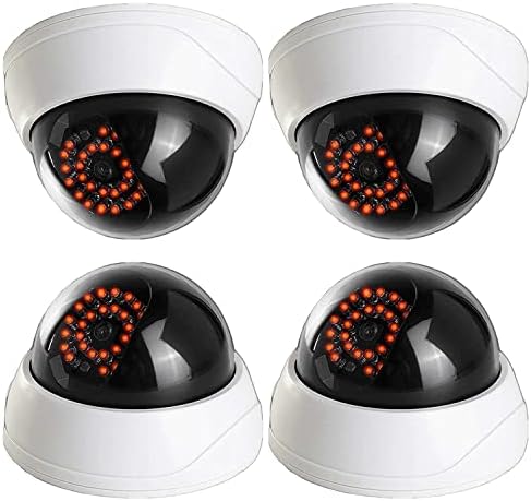 Amazon.com : WALI Dummy Fake Security CCTV Dome Camera with Flashing ...