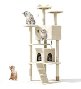 Amazon.com : OS MOTOR 70'' Cat Tree Tower for Indoor Cats Large Adult ...
