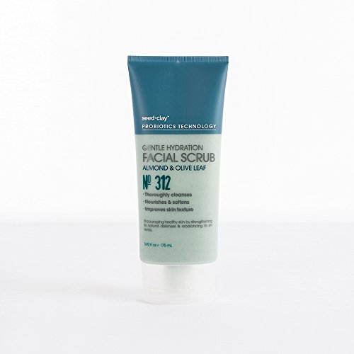 Seed + Clay Probiotics Technology Gentle Hydration Face Scrub | Almond ...