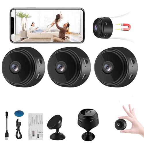 Miniguard Cam - 2024 Best Nanny Cam Hidden Camera,1080p Full Hd Mini ...