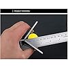 Stainless steel t square ruler Adjustable sliding combination Square ...