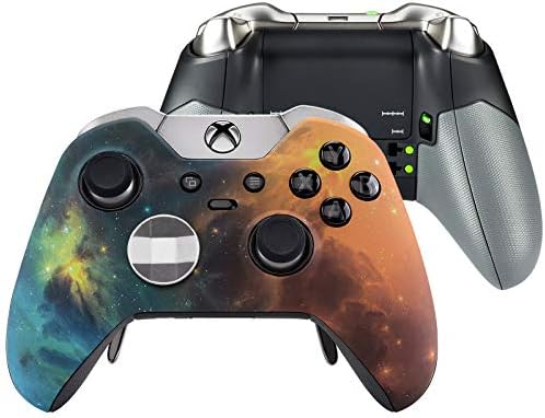 Amazon.com: eXtremeRate Nebula Galaxy Patterned Replacement Faceplate ...