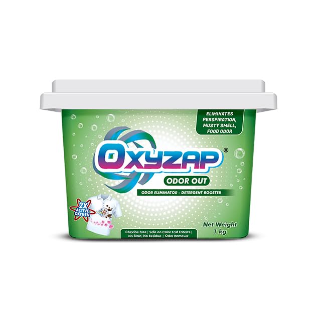 Oxyzap Odor Out Detergent Booster 1 KG Container | Odor eliminator ...