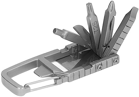 HASTHIP® Keychain Multi Tool 12 in 1 Folding Multipurpose Tool with 6 ...