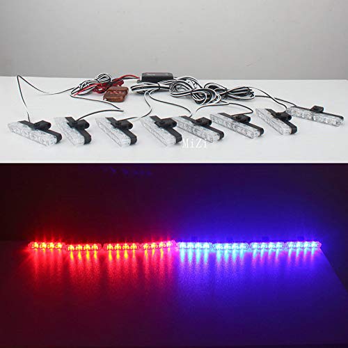 FidgetGear 8X4 LED Ambulance Police Flash Strobe Emergency Warning Lamp ...