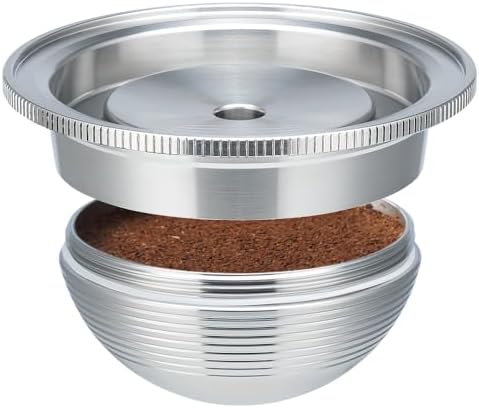 Amazon.com: Refillable Coffee Capsule Stainless Steel Pod Compatible ...