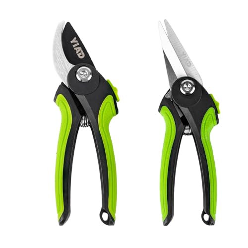 Amazon: Garden Pruning Shears 2 Pack, 8" Bypass Pruning Shears and 8 ...