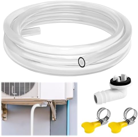 10ft Air Conditioner Drain Hose, AC Drain Hose Connector,Window Air ...