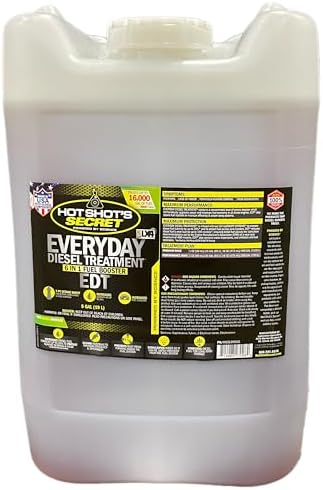 Hot Shot's Secret Everyday Diesel Treatment 5 Gallon, 6-in-1 Diesel ...