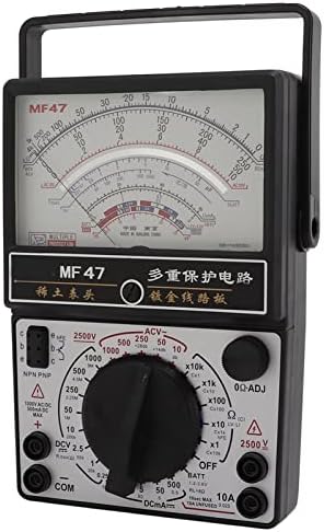 Analog Multimeter, Stable High Accuracy Multirange Internal Magnetic ...