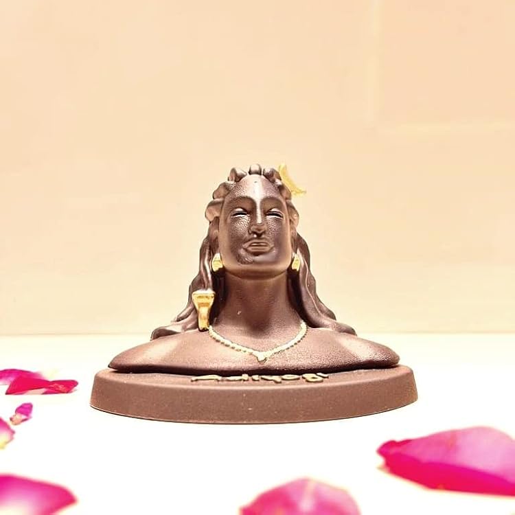 Lord Adiyogi Shiva Statue with Golden Detailing, Philippines | Ubuy