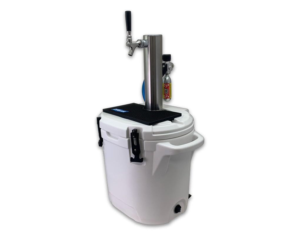 Amazon.com: Coldbreak ColdOne Portable Kegerator, 2 Gallon Keg, Batch ...