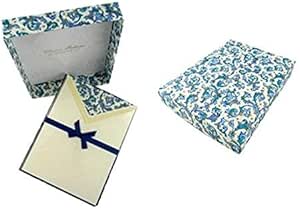 Decorative Italian Writing Paper Set - Florentine Blue : Amazon.co.uk ...