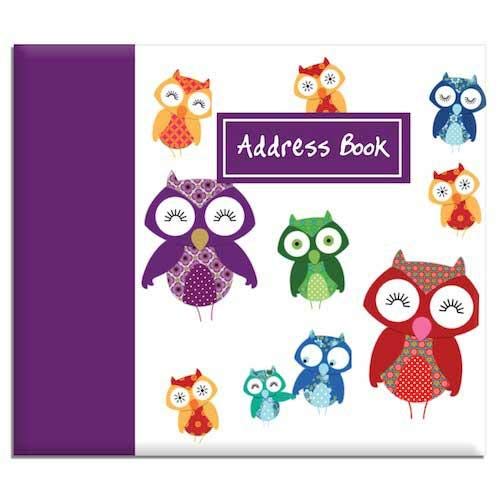 Owls Address Book: Amazon.co.uk: The Gifted Stationery Company ...