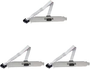 Amazon.com: StarTech.com 16in (40cm) 9 Pin Serial Male to 10 Pin ...