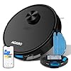 AGARO Alpha Robot Vacuum Cleaner, Brush, Dry Vacuum & Wet Mop ...