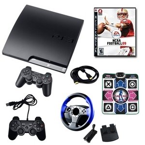 Amazon.com: Sony Playstation 3 160GB Mega Holiday Bundle with Game ...