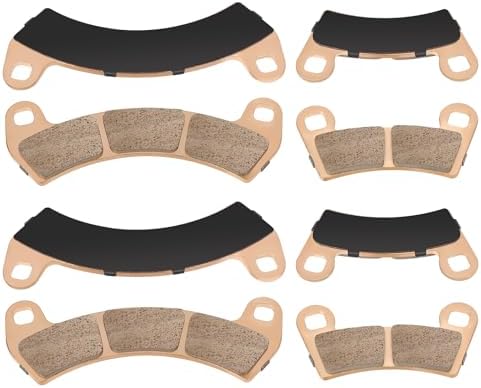Amazon.com: Front & Rear Sintered Brake Pads for Polaris General-XP-4 ...
